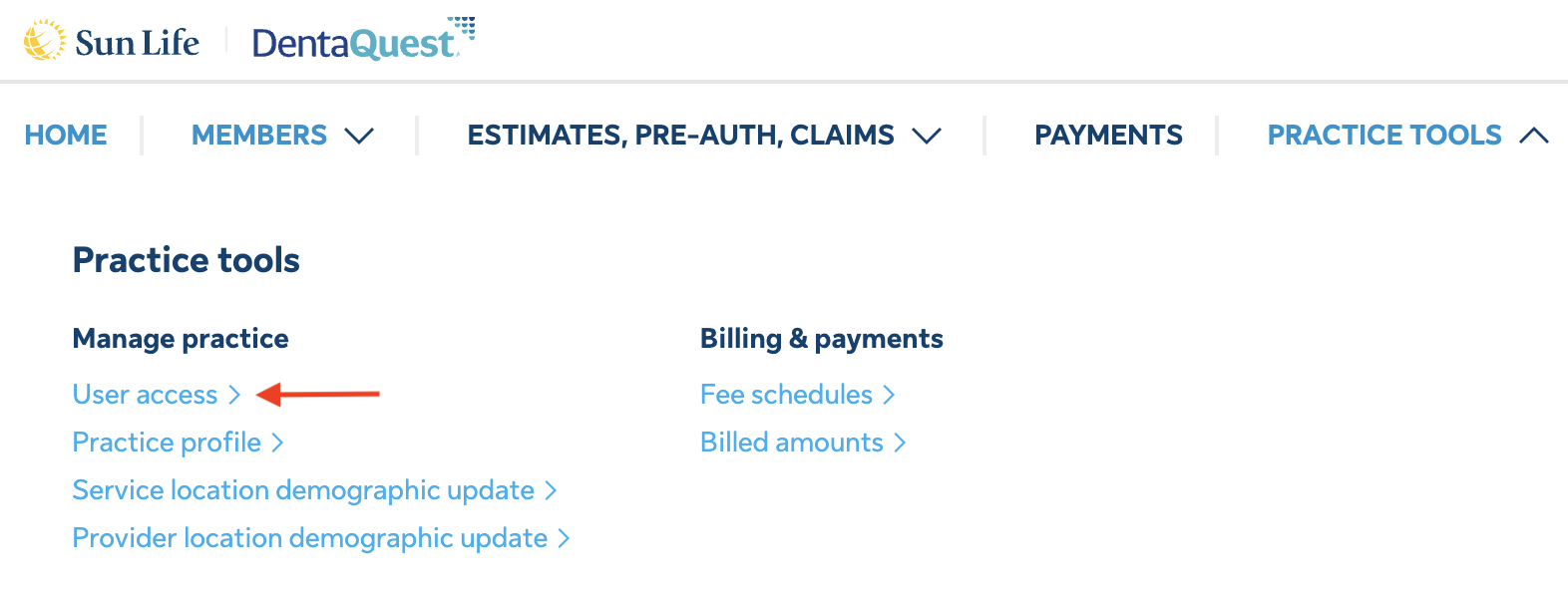 API: Creating DentaQuest/Sunlife Payer Portal Credentials
